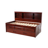Viv + Rae Beckford 6 Drawer Solid Wood Daybed with Bookcase by Viv + Raeâ?¢ & Reviews | Wayfair
